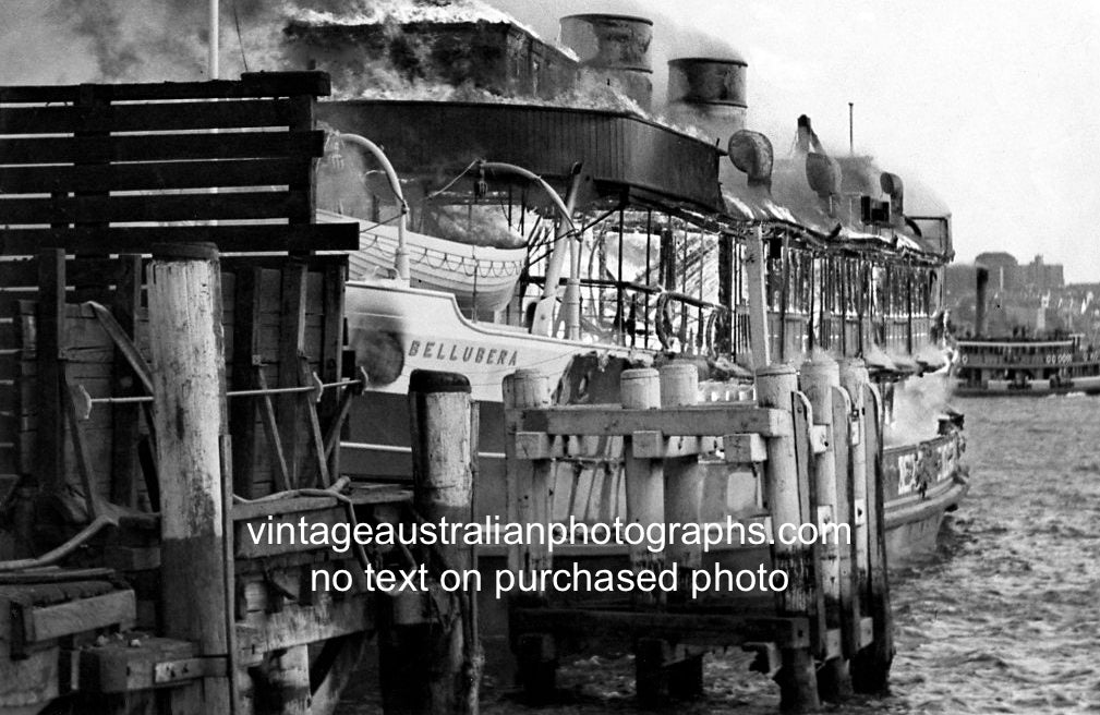 Bellubera Ferry, Kurraba Point, NSW – Vintage Australian Photographs